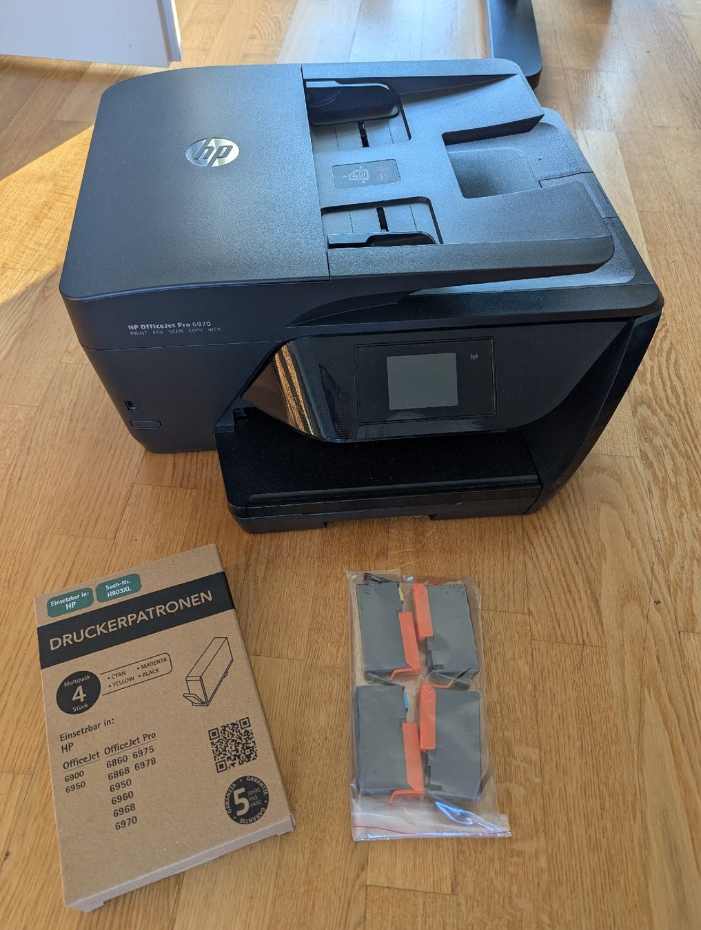 hp office pro 6970 + 2Mal neu Patronen (Gebraucht) in Bülach für CHF 30 ...