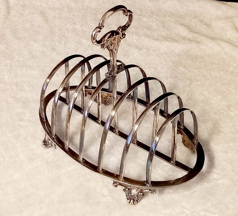 Sheffield 925 Sterlingsilber Toastrack Massivsilber Top | Kaufen auf Ricardo