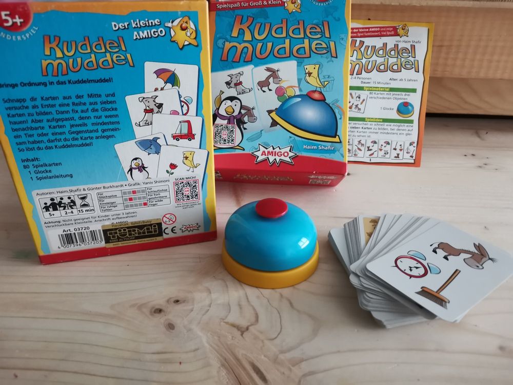Kinder Spiel kuddel muddel mit Glocke ab 5 Jahren | Kaufen auf Ricardo