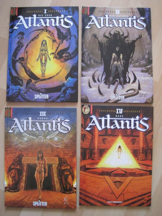 ATLANTIS 1- 4 Comic Album LOT (Gebraucht) in Gossau SG für CHF 32 – mit ...