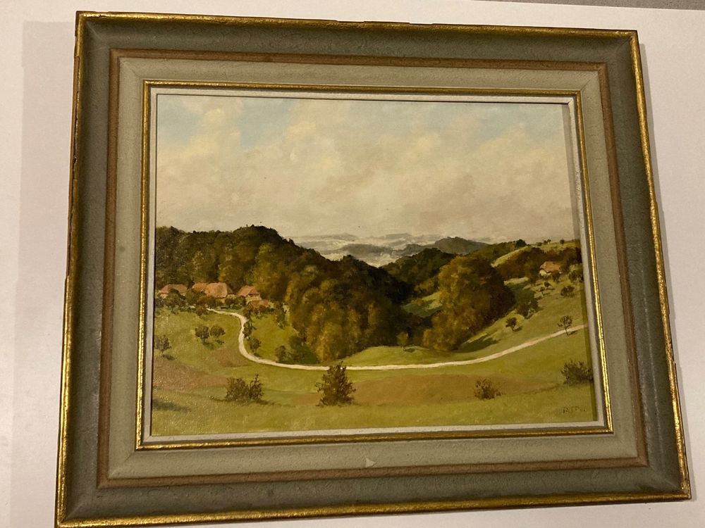 Rudolf Müller 1967 (1892-1972) Landschaftsgemälde signiert | Kaufen auf Ricardo