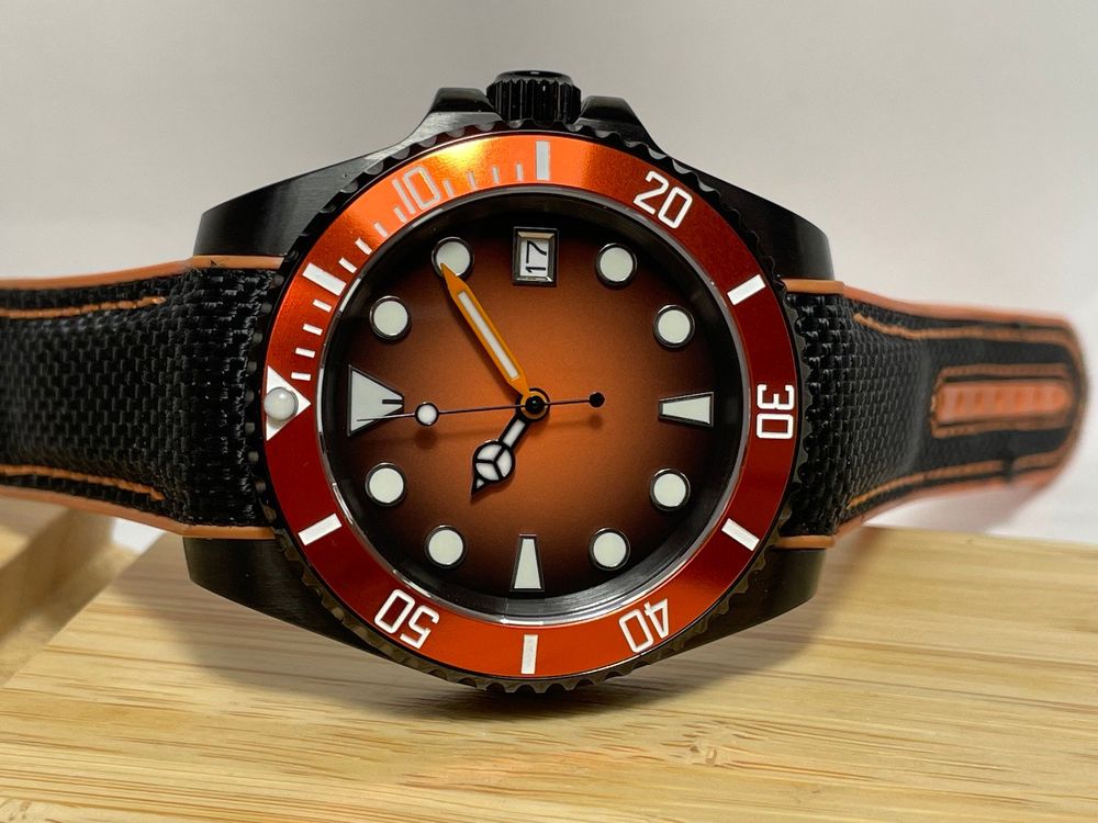 Seiko Mod Build "Submariner Orange" (Neu (gemäss Beschreibung)) in ...
