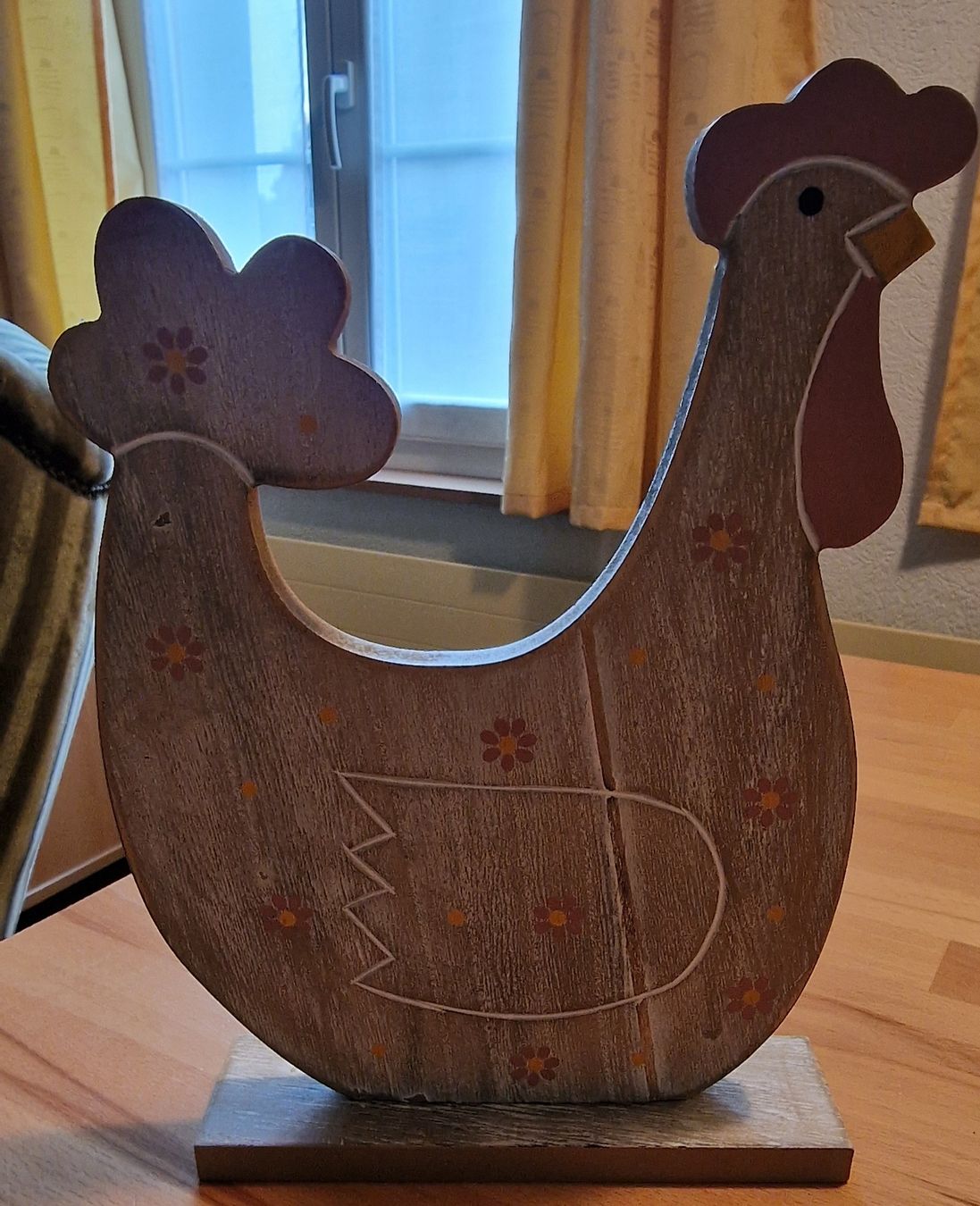 Holz Hahn Deko, Landhausstil (Gebraucht) in Rüthi (Rheintal) für CHF 4 ...