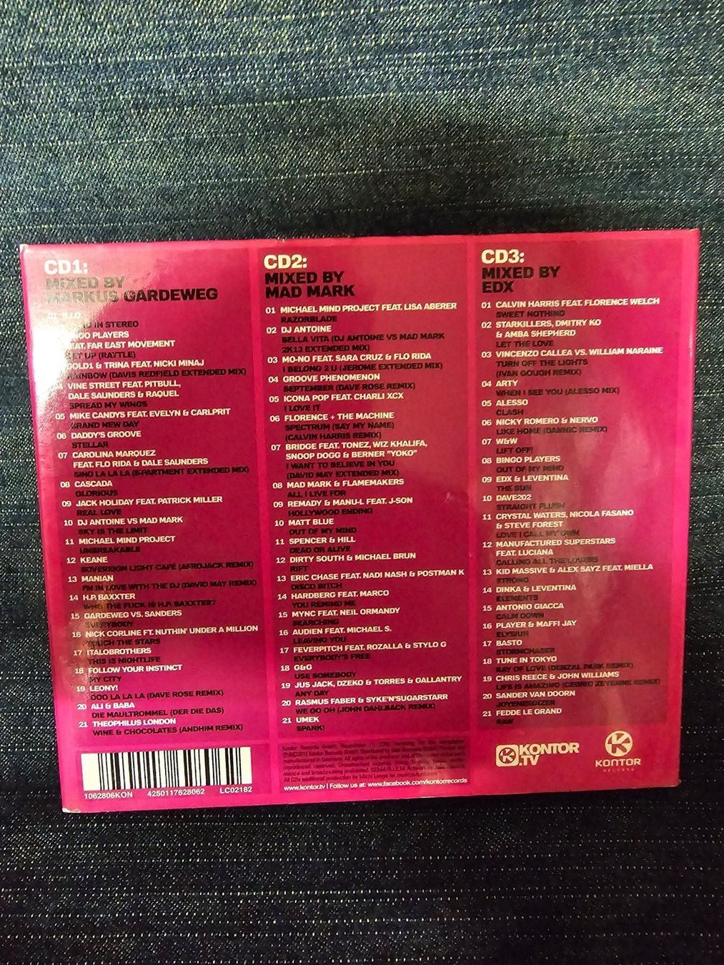 3 CDs - Kontor - Top Of The Clubs Volume 58 (Gebraucht) in Biberist für ...