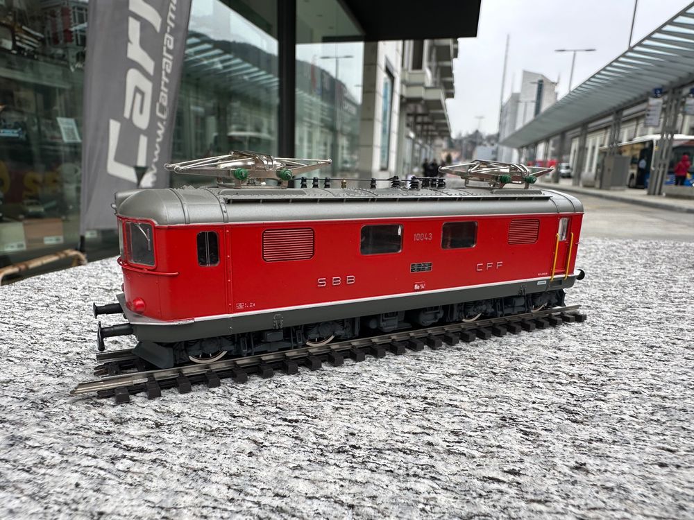 HAG 222 Re 4/4 I SBB 10043 AC Analog H0 (Gebraucht) in Chiasso für CHF 289 – mit Lieferung auf ...