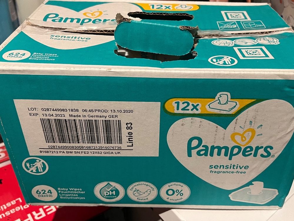 Pampers sensitive | Kaufen auf Ricardo