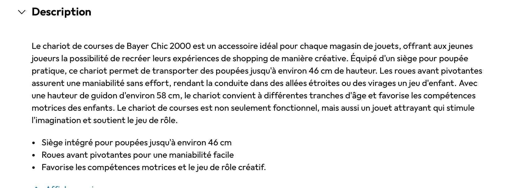 Chariot course enfant (Neuf (Voir description)) à La Rippe pour CHF 10 ...