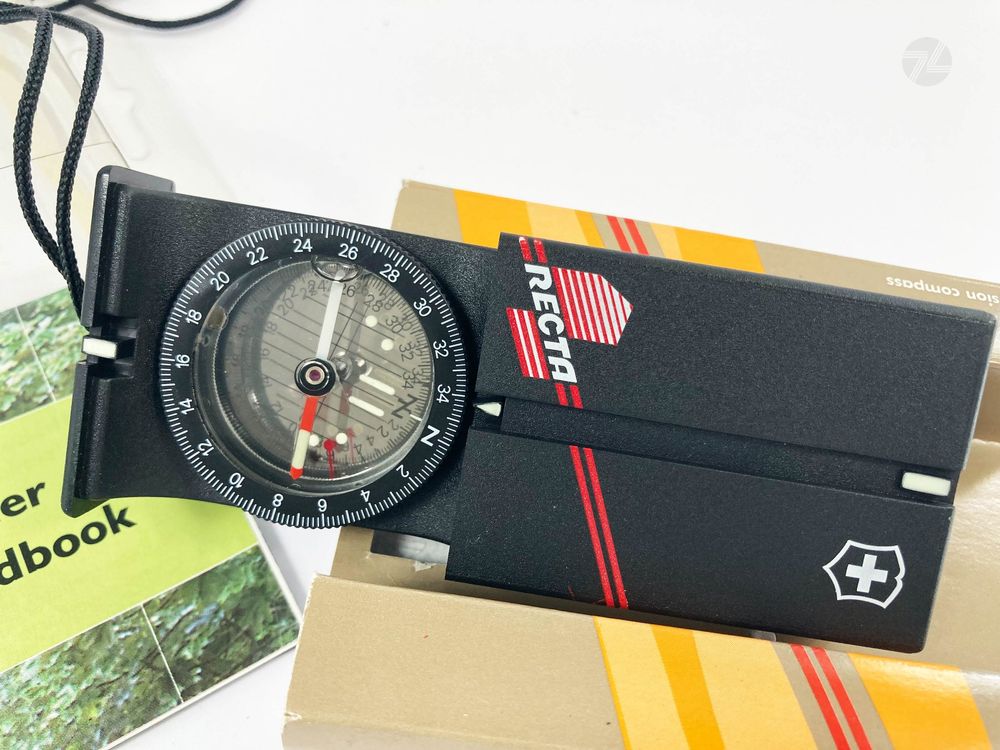 RECTA DP-6 Kompass Armeekompass SUISSE mit Anleitung OVP | Kaufen auf ...