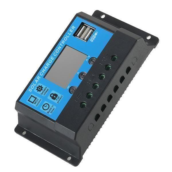 Solarladeregler LCD Solarregler 12V 30A (Neu (gemäss Beschreibung)) in ...