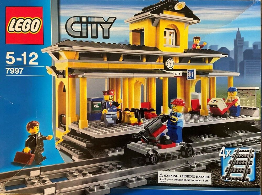 Lego City Original 7997 Bahnhof *Jahr 2007* neuwertig (Gebraucht) in ...