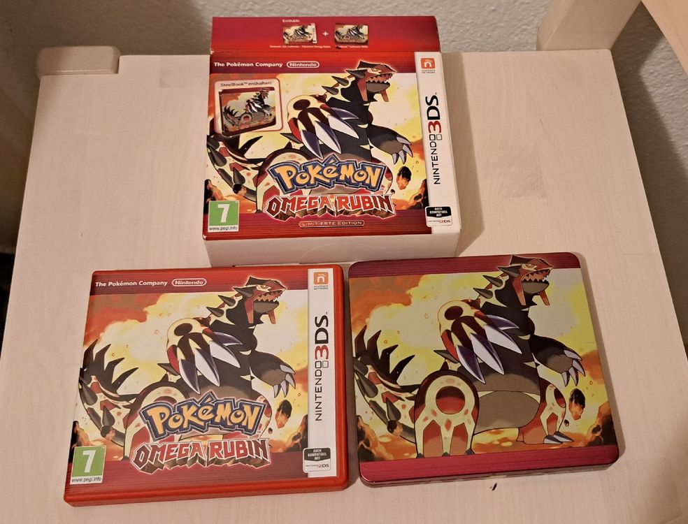 Pokemon Omega Rubin Limitierte Steelbook Edition (Gebraucht) in Luzern ...