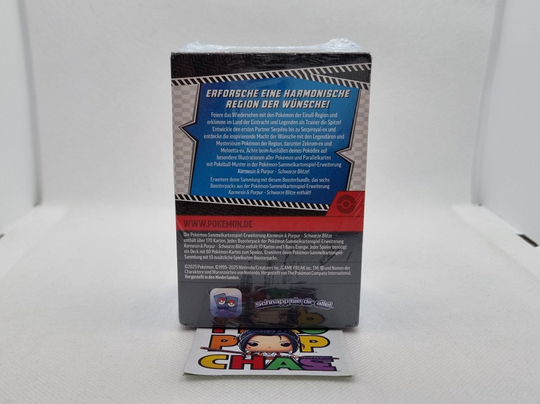 Pokémon TCG - Schwarze Blitze [6 Boosterpacks / DE] (Neu und ...
