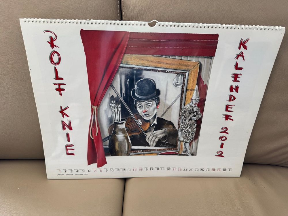 Rolf Knie Kalender 2012, Künstlerkalender, Zirkus | Kaufen auf Ricardo