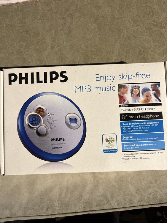 Tragbarer MP3-CD-Player Philips NEU & OVP (Neu und originalverpackt) in ...