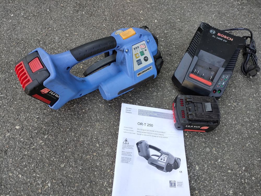 Umreifungsgerät / Bindegerät Orgapack OR-T 250 (Gebraucht) in für CHF ...