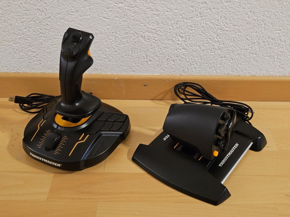 Thrustmaster T.16000M Joystick mit Schubregler | Kaufen auf Ricardo
