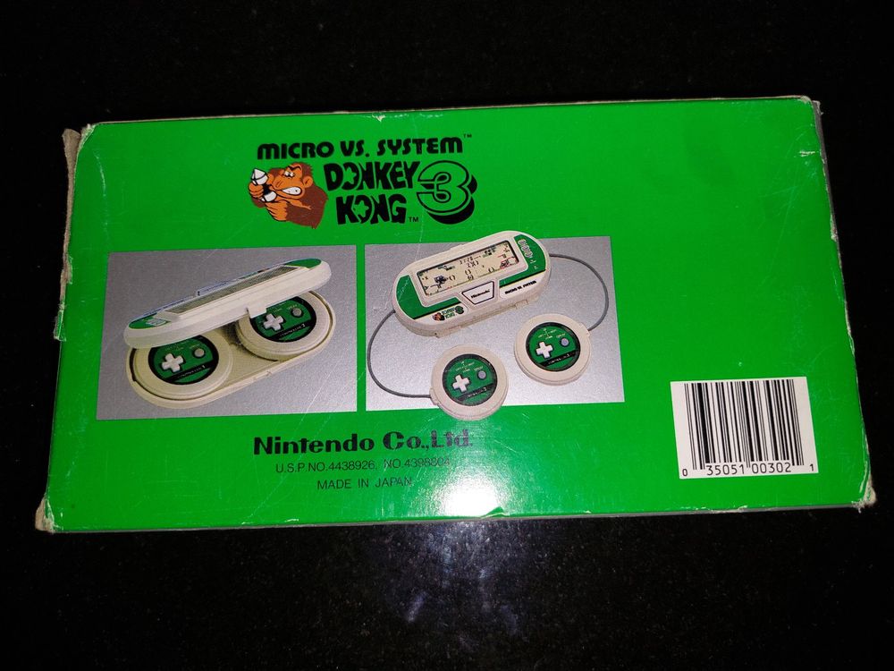 NINTENDO MICRO VS. SYSTEM - DONKEY KONG 3 (Gebraucht) in Spiegel b ...