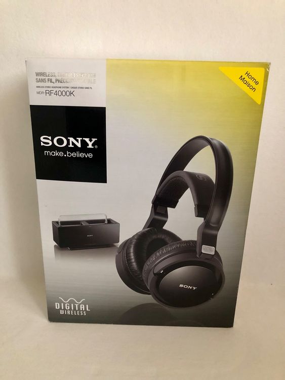Sony MDR-RF4000K Digital-Funkkopfhörer (Neu (gemäss Beschreibung)) in ...