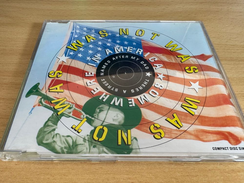 Was (Not Was) – Somewhere In America (There's A S- Single CD (Gebraucht ...