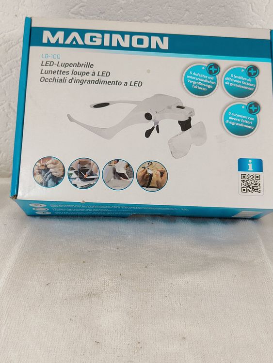 MAGINON LED LUPENBRILLE NEU UNGEBRAUCHT | Kaufen auf Ricardo