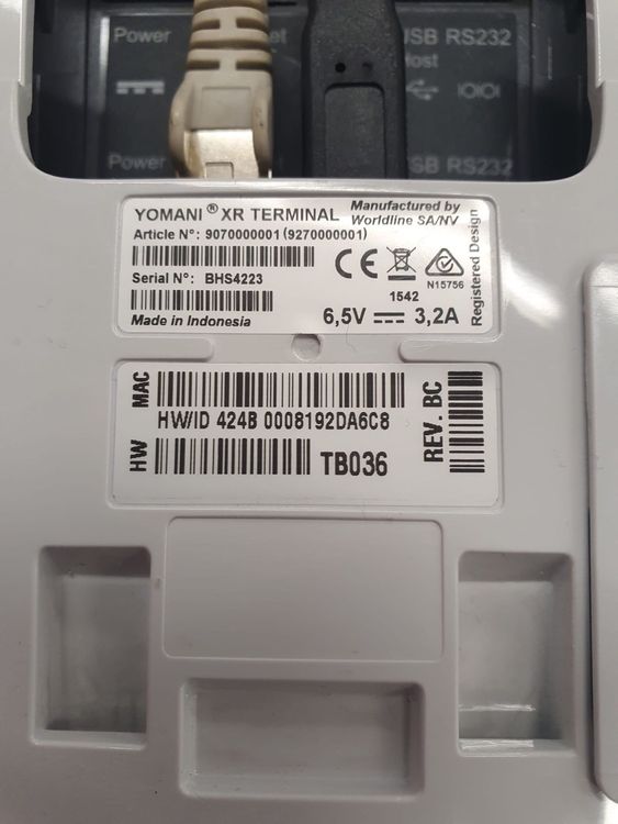 SIX EC -TERMINAL YOMANI XR (Gebraucht) in Oberhasli für CHF 320 – nur ...