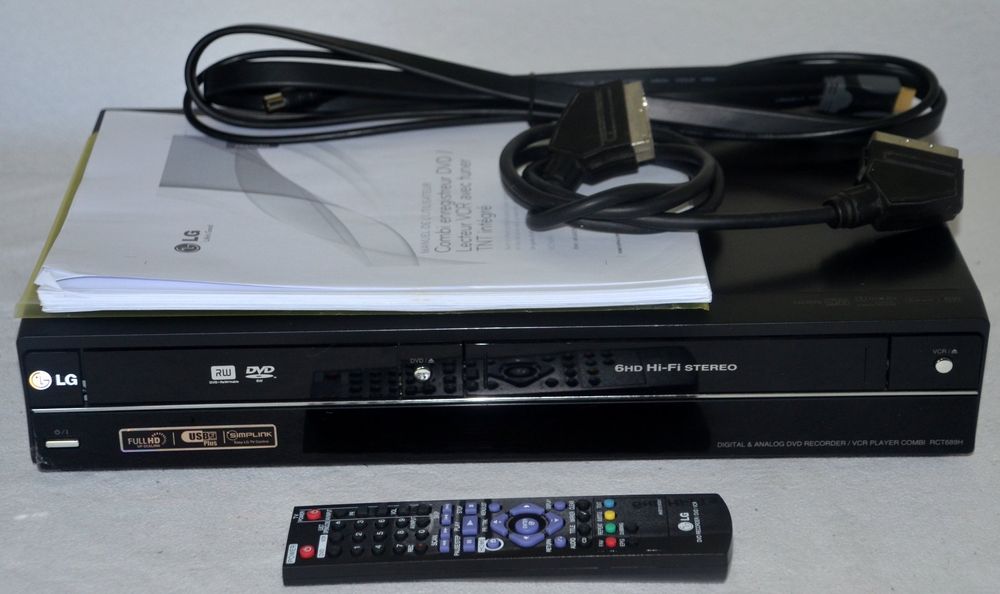 Combo DVD/ VHS LG RCT689H HDMI (D'occasion) à Collonges pour CHF 318 ...