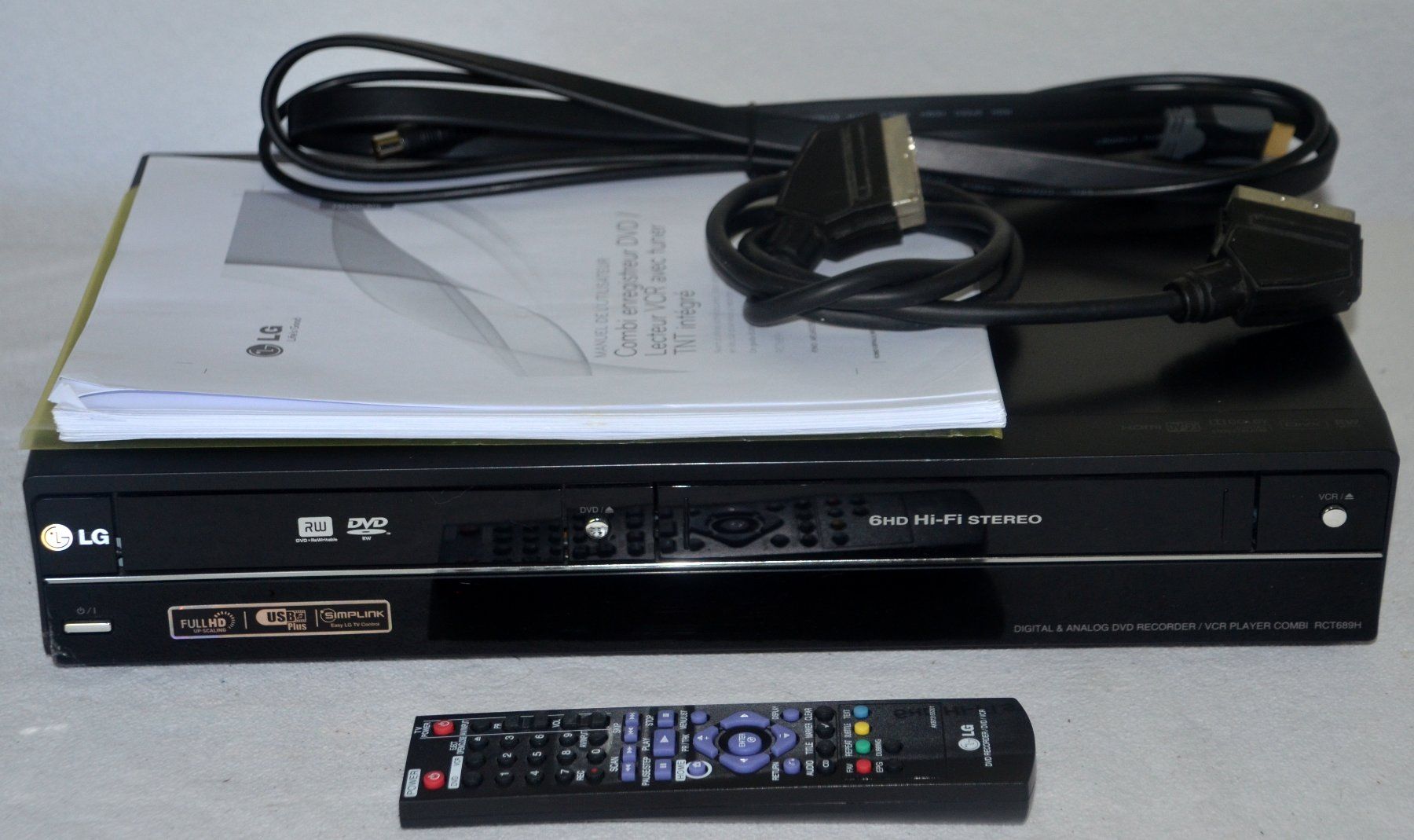 Combo DVD/ VHS LG RCT689H HDMI (Gebraucht) in Collonges für CHF 340 ...
