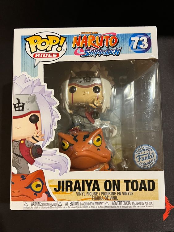 Funko POP Rides: Naruto Shippuden - Jirayia on Toad #73 (Neu (gemäss ...