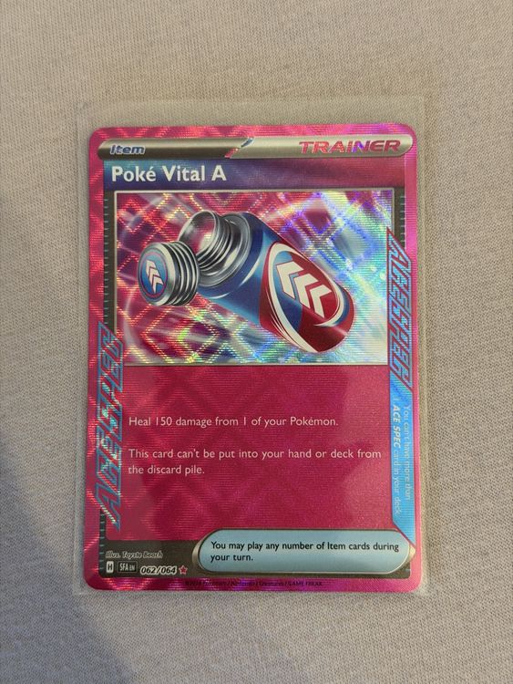 Pokémon Poke Vital A 062/064 Shrouded Fable (Neu (gemäss Beschreibung ...