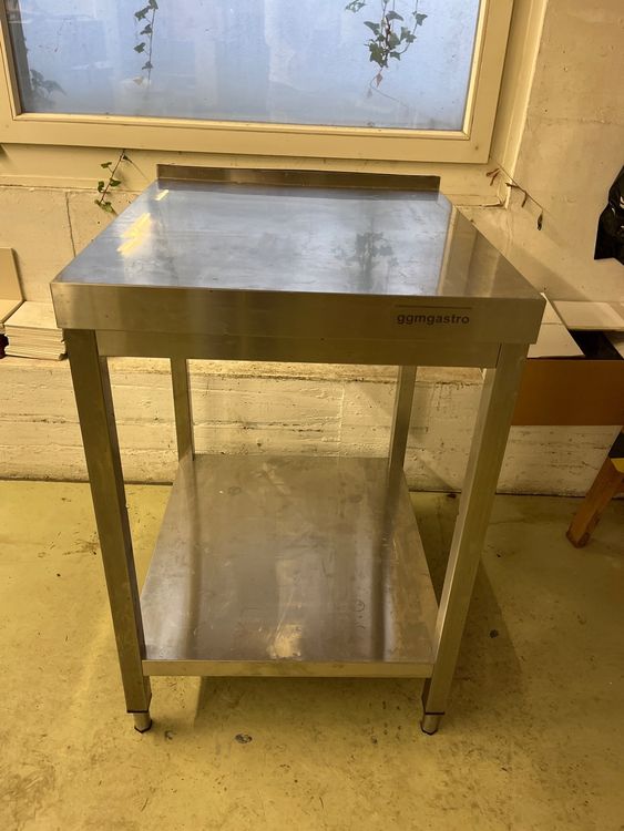 Chromstahl Tisch 60x 70 | Kaufen auf Ricardo