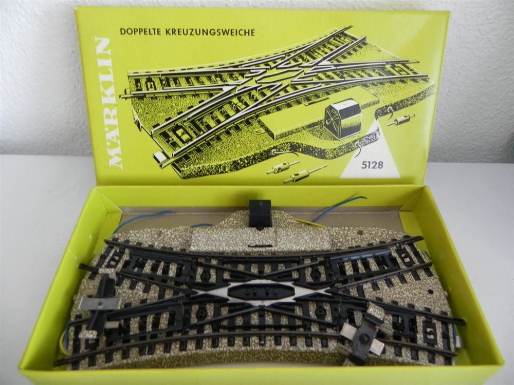 Märklin M-Kreuzweichen 5128, H0, WS (Gebraucht) in Nottwil für CHF 20 ...