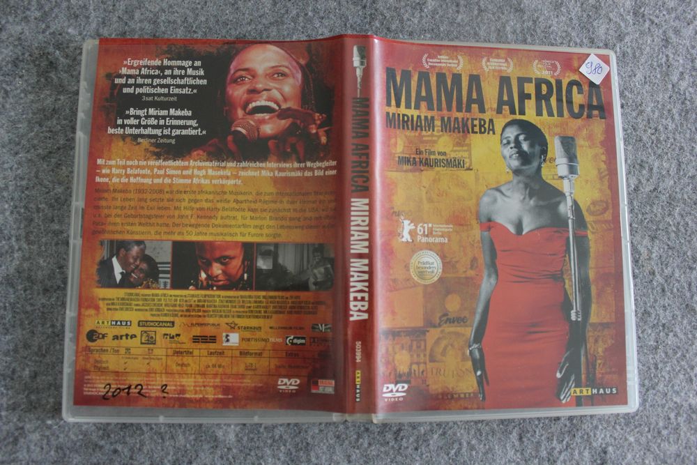 Mama Africa Miriam Makeba DVD ( 980) (Gebraucht) in Geroldswil für CHF ...