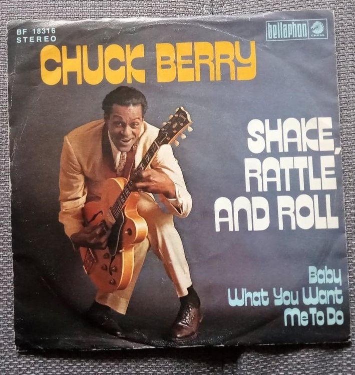 Chuck Berry – Shake, Rattle And Roll / 7" disque vinyl 45t (Gebraucht ...