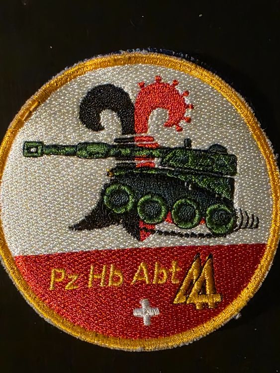 Artillerie Abzeichen Badge Pz Hb Abt 44 Gelb (Gebraucht) in Nyon für ...