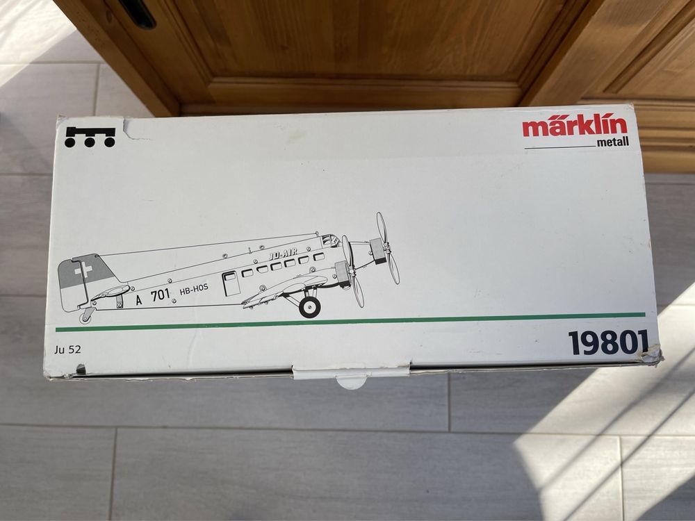Avion métal JU52 Märklin \ NEUF \ Complet (Neu (gemäss Beschreibung ...