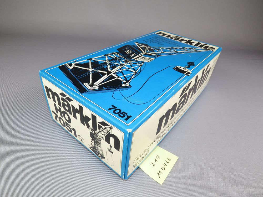 Märklin HO 7051 Drehkran neu mit OVP (214) (Neu (gemäss Beschreibung ...