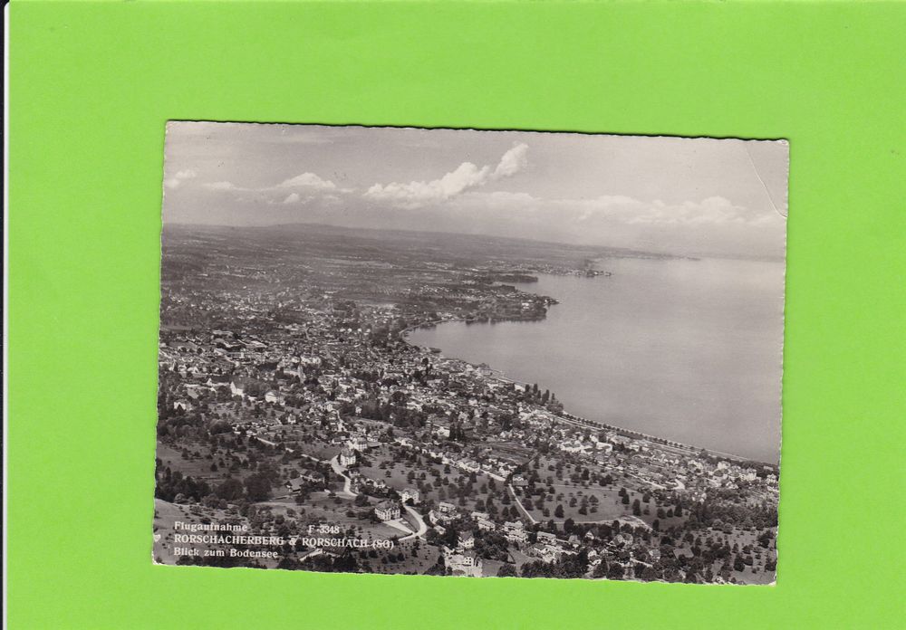 Flugaufnahme Rorschach, Rorschacherberg (Gebraucht) in St. Peterzell für CHF 4 – mit Lieferung ...