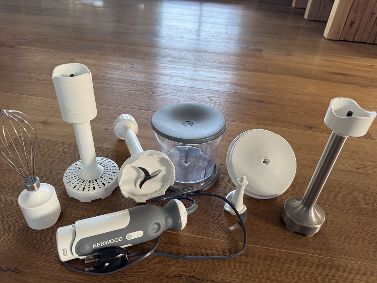 Kenwood Triblade Stabmixer Set - Viel Zubehör - Top Zustand! (Gebraucht ...