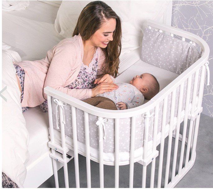 Babybay Maxi Beistellbett weiss mit viel Zubehör | Kaufen auf Ricardo