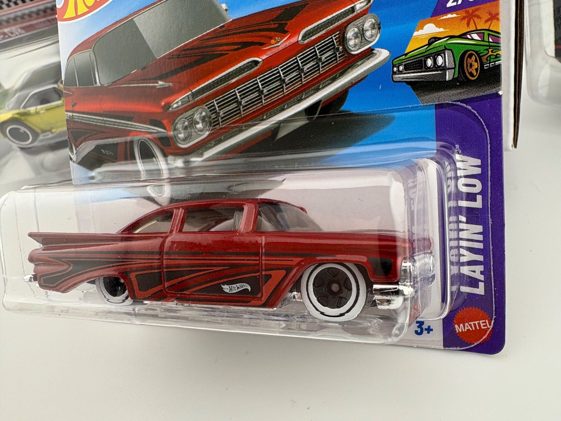 Hot Wheels 59 Chevy Impala Layin Low - 2026 - 44/250 (Neu und ...
