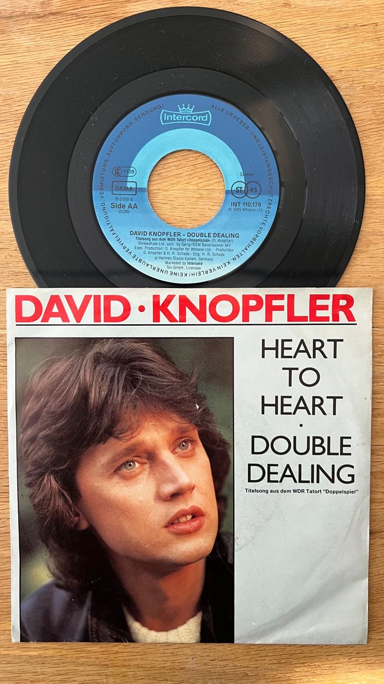 David Knopfler - Heart To Heart / 1. D-Press. 1985 (Gebraucht) in Gais für CHF 1.5 – mit ...