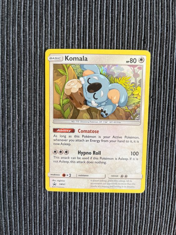 Pokemon Komala Holo Promo SM 41 | Kaufen auf Ricardo
