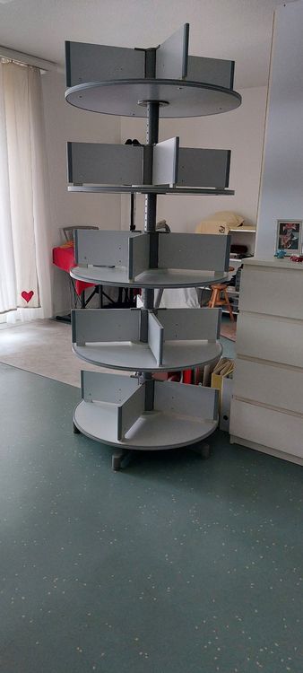 Ordner Rondell Drehsäule Drehregal Moll 5 Etagen | Kaufen auf Ricardo