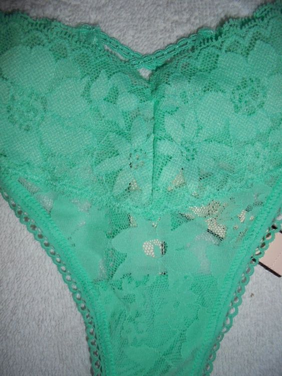 VICTORIA'S SECRET LACIE THONG, M, NEU, RÜCKSEITE...... (Neu und ...