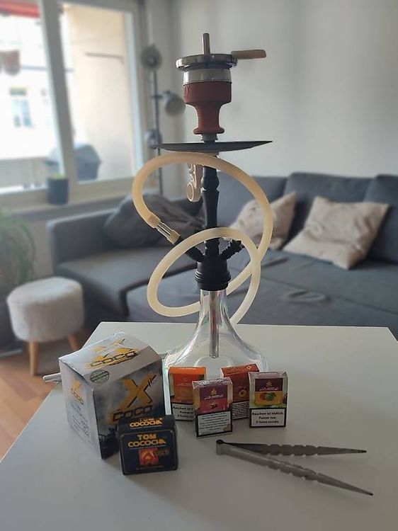 AMY Deluxe Shisha 056 Middle Globe ? Komplettset mit Tabak & (Gebraucht) in Bern für CHF 29 ...