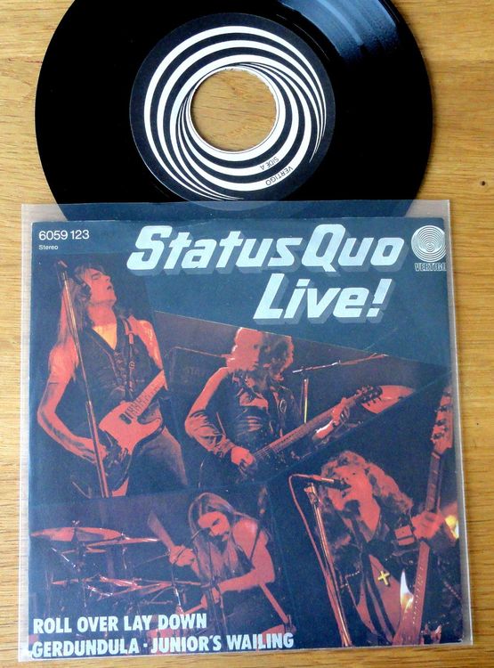 SI STATUS QUO roll over lay down 1975 | Kaufen auf Ricardo