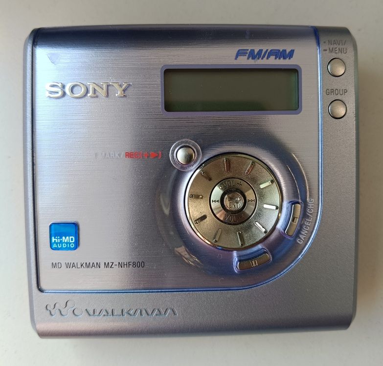 Sony walkman NZ-NHF800 Hi-MD Minidisc Recorder (Neu (gemäss ...