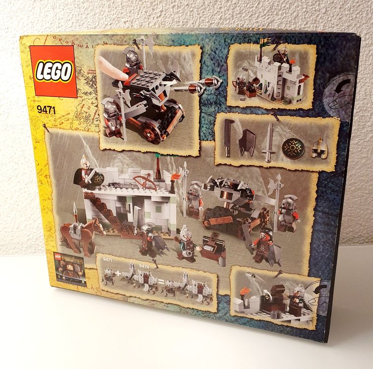 Lego 9471 Der Herr der Ringe Uruk-hai Army Neu (Neu und ...
