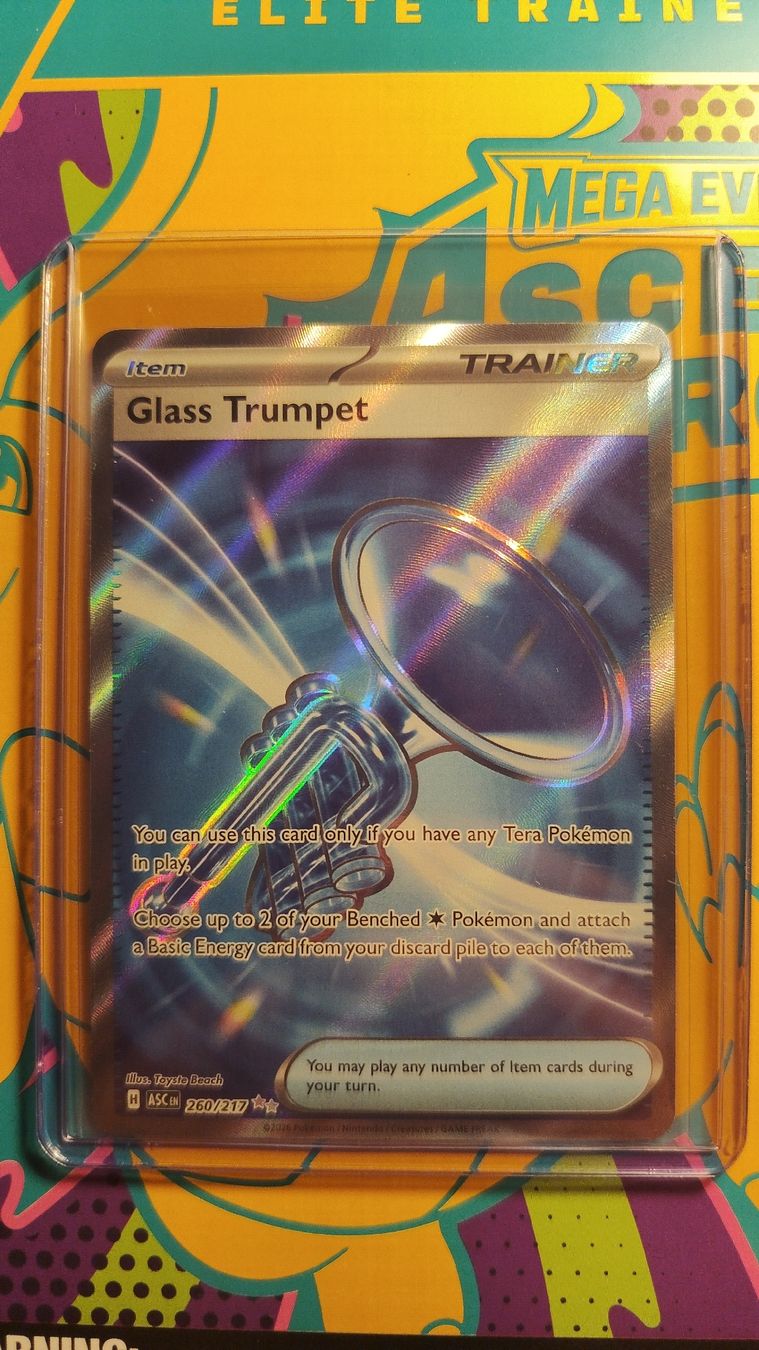Glass Trumpet 260/217 Ascended Heroes Ultra Rare 🎺 (Neu (gemäss ...