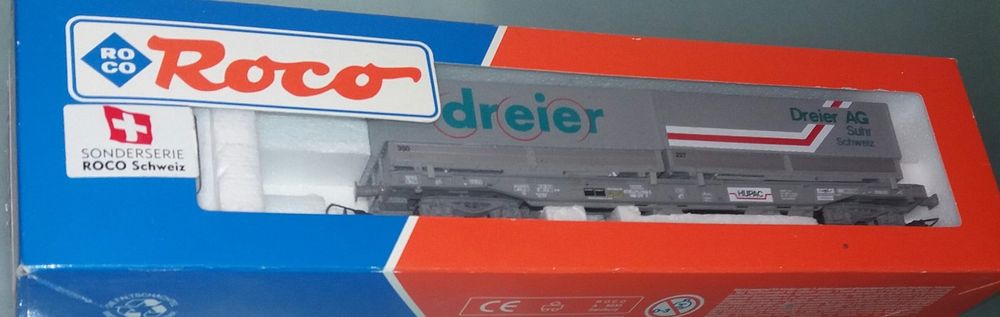 Roco 46578 - - Hupac SBB *Dreier Transport" - HO (Gebraucht) in für CHF ...